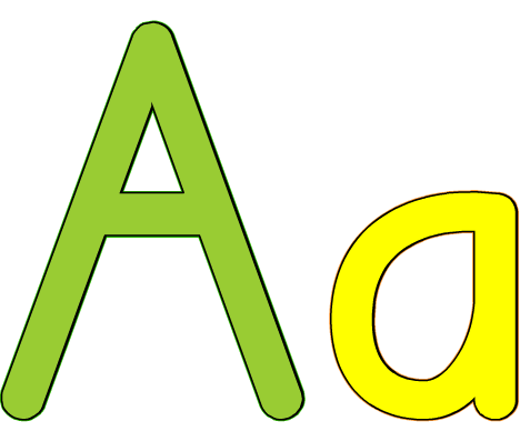 Bokstavståget - A - pussel